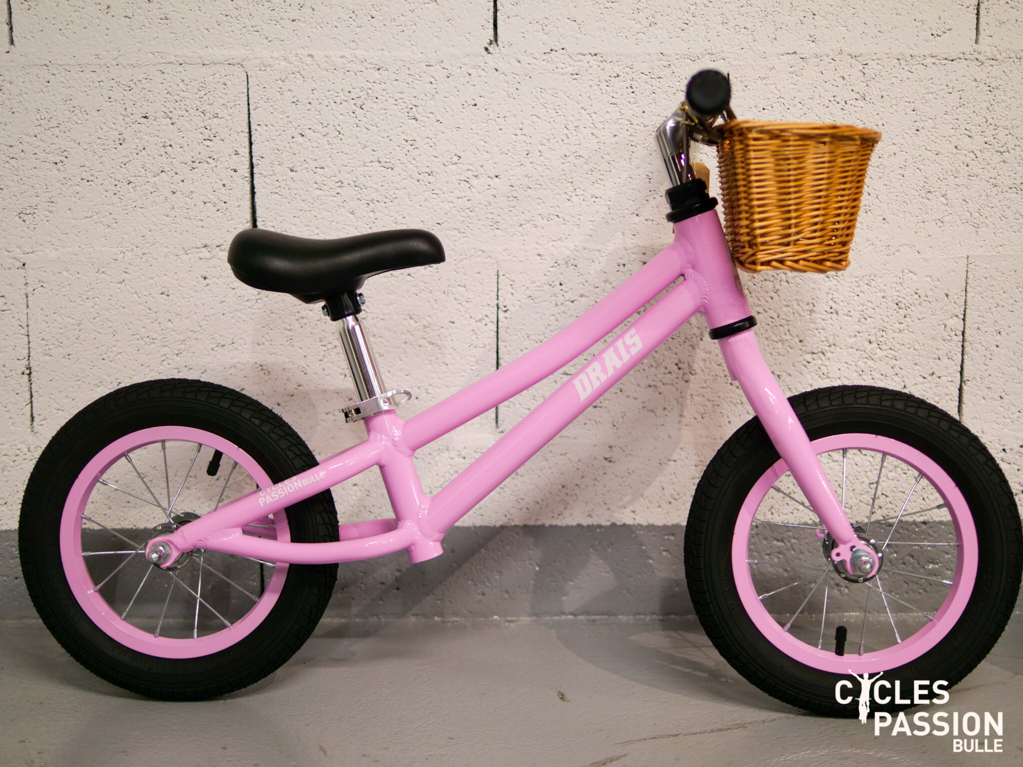 Drais Push 12″ rose – Cycles Passion